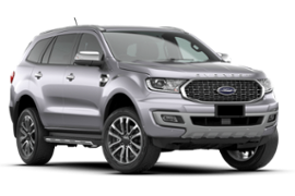 2wd PFAR Ford Fortuner or Ford Everest or similar hire Cairns Australia